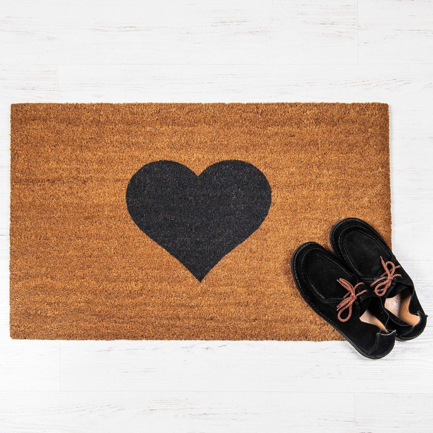 Maine Furniture Co. Heart Coir Door Mat Standard – BigaMart