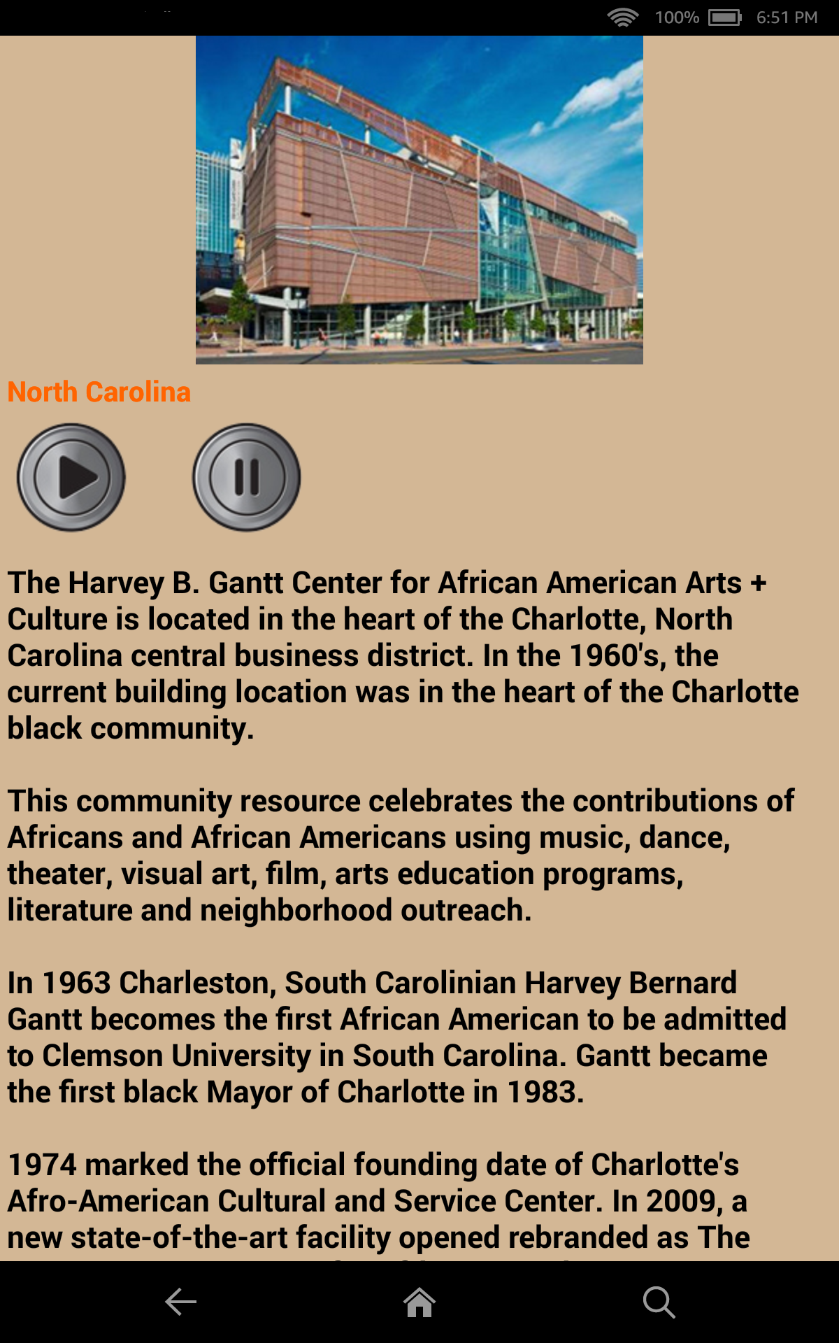 Black History Museums:Amazon.com:Appstore for Android