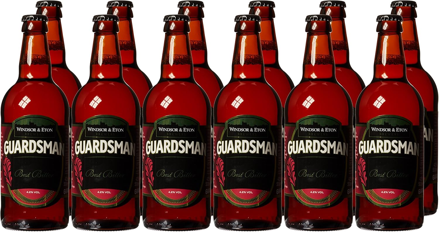 Windsor and Eton Guardsman Bitter Beer, 50 cl (Case of 12): Amazon.co ...