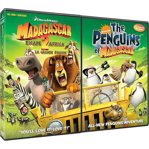 Madagaskar Escape 2 Africa Dvd Meny Madagascar: The Ultimate