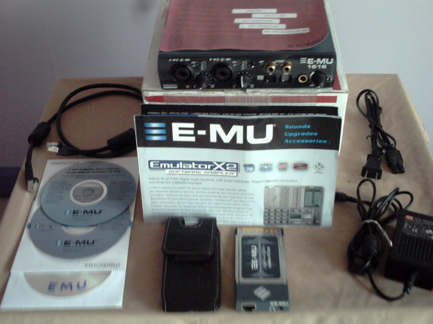 EMU 1616M PCIe: Amazon.de: Musikinstrumente