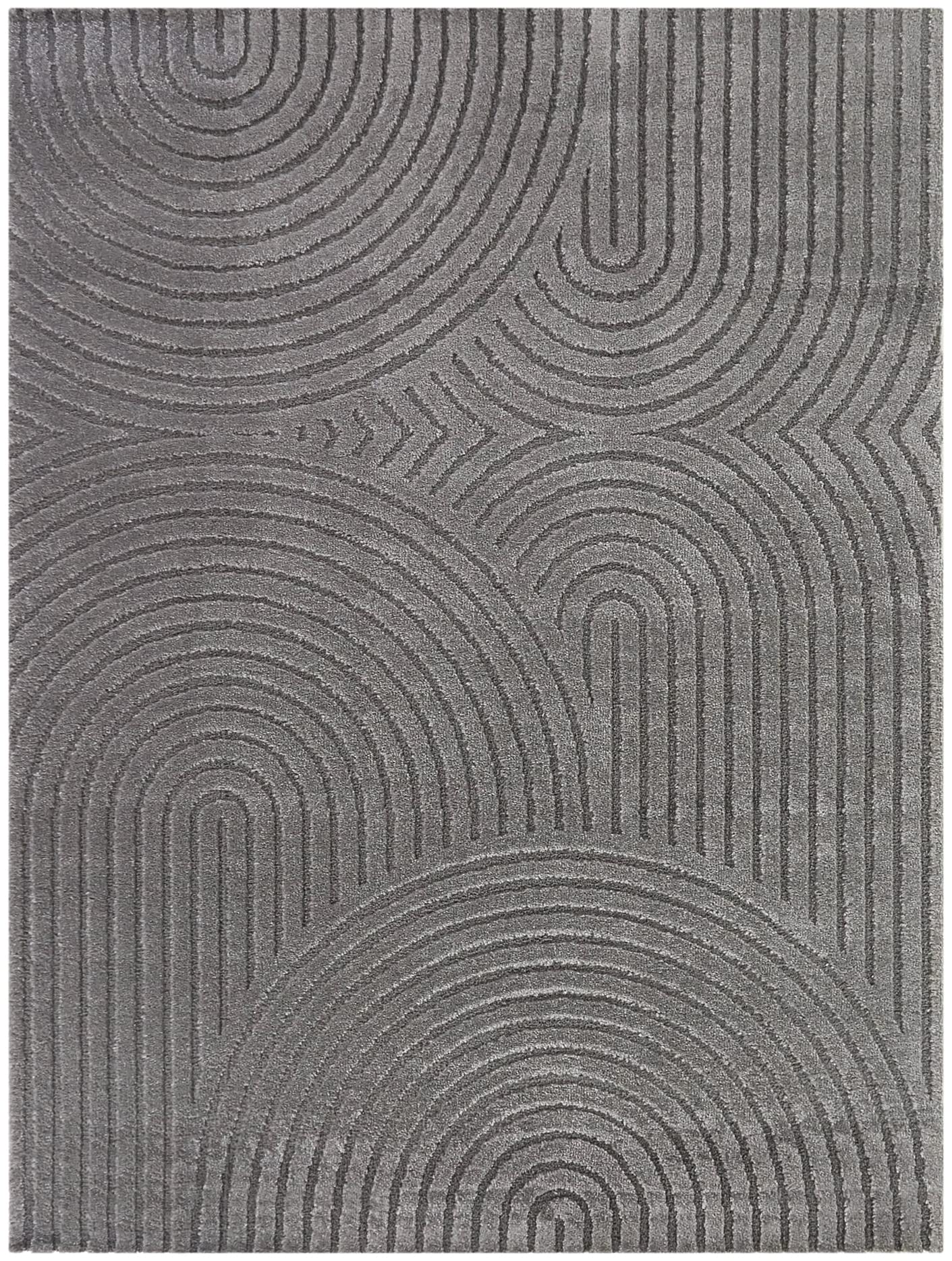 Balta Rugs Caserio Modern Geometric Area Rug, Grey, 5' 3" x 7' for sale ...