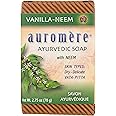 Amazon.com : Auromere Ayurvedic Bar Soap, Himalayan Rose - Eco Friendly ...