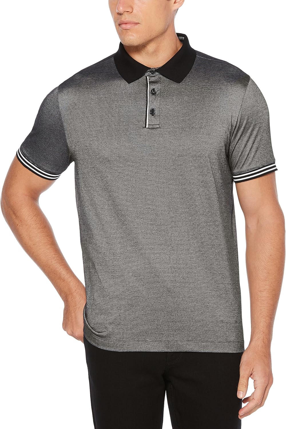 Perry Ellis Men's Essential End Polo Shirt : Amazon.co.uk: Clothing