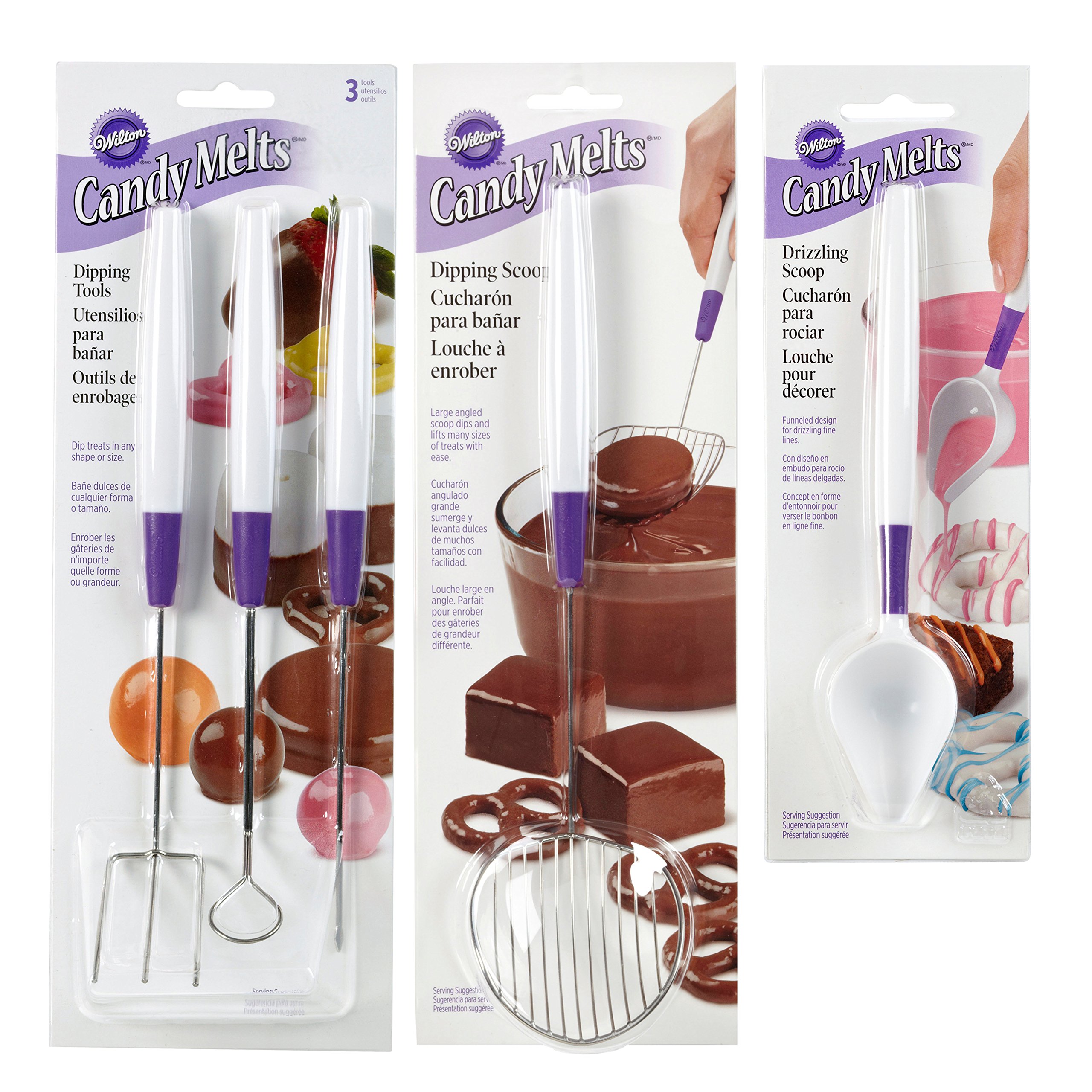 Mua Wilton Candy Melts Candy Decorating Set - 5-Piece Candy Dipping ...