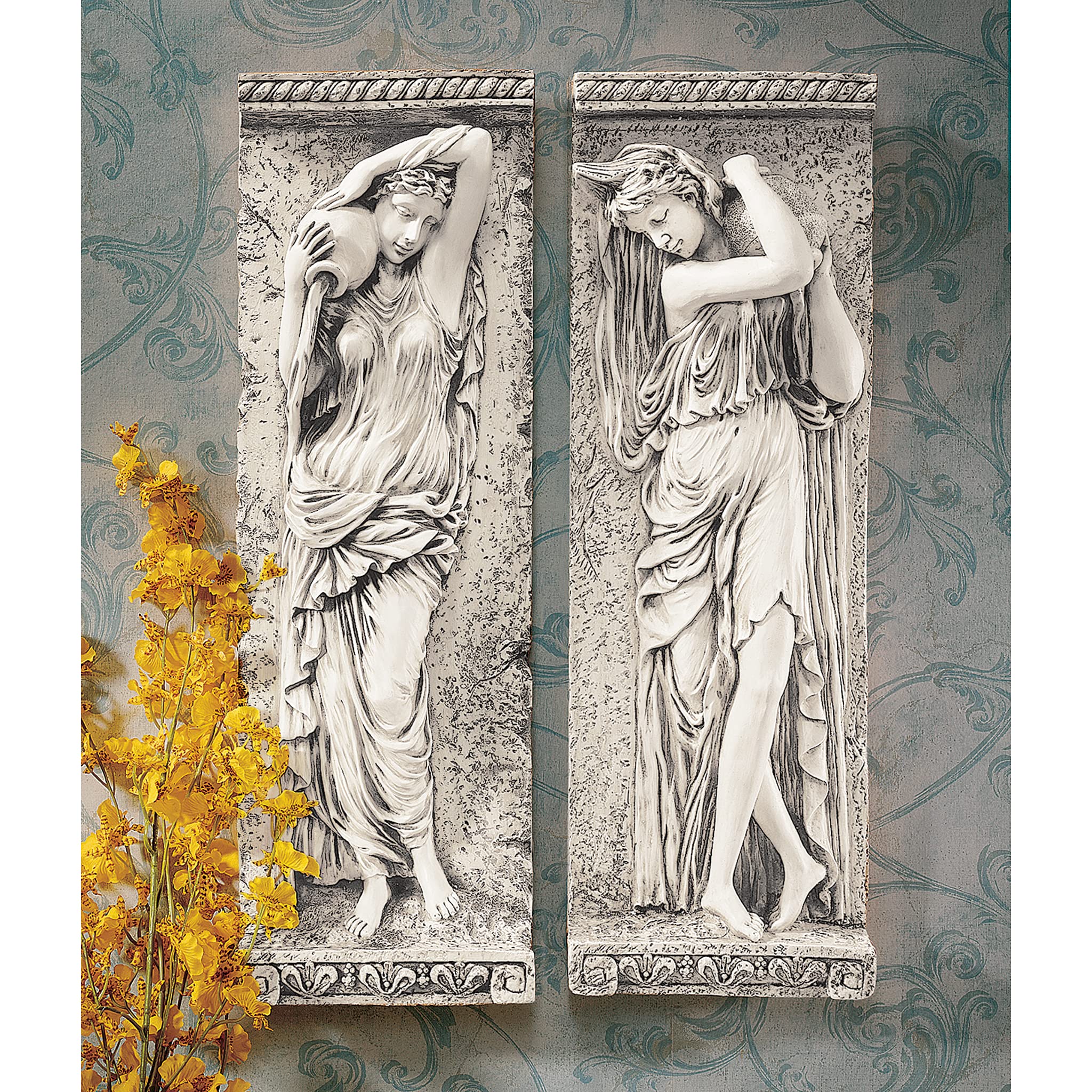 Mua Design Toscano Water Maidens Wall Friezes (Set Includes: Dordogne ...