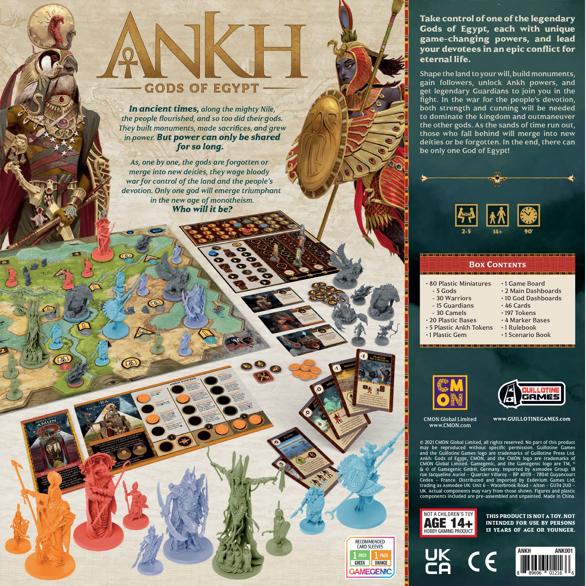 Mua Ankh Gods of Egypt Board Game (Base) | Ancient Egyptian Mythology ...