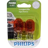 Amazon.com: Philips 3757NA LongerLife Miniature Bulb, 2 Pack : Automotive