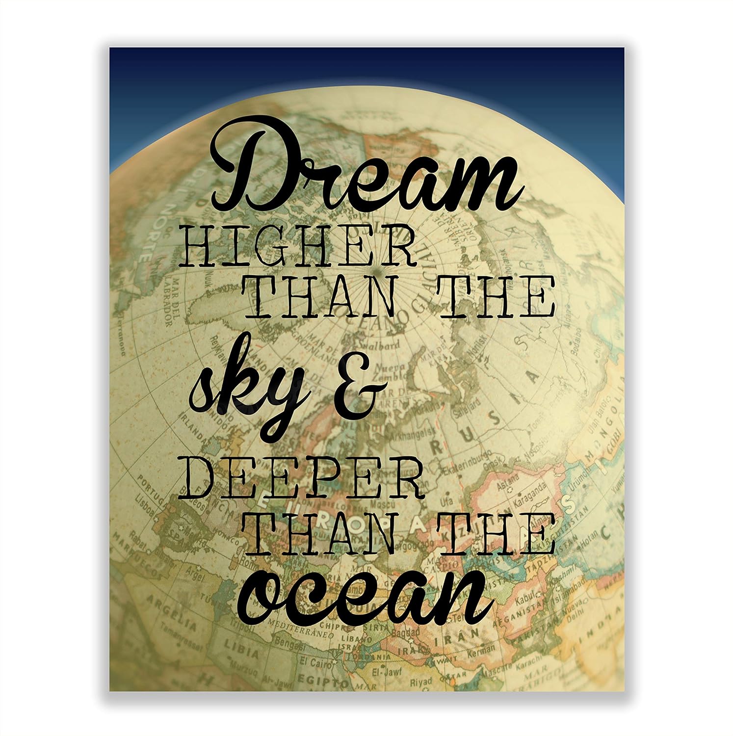 Amazon.com: “Dream Higher Than the Sky-Deeper Than the Ocean ...