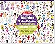 Amazon.com: Melissa & Doug Sticker Collection Book - Fashion (600 ...