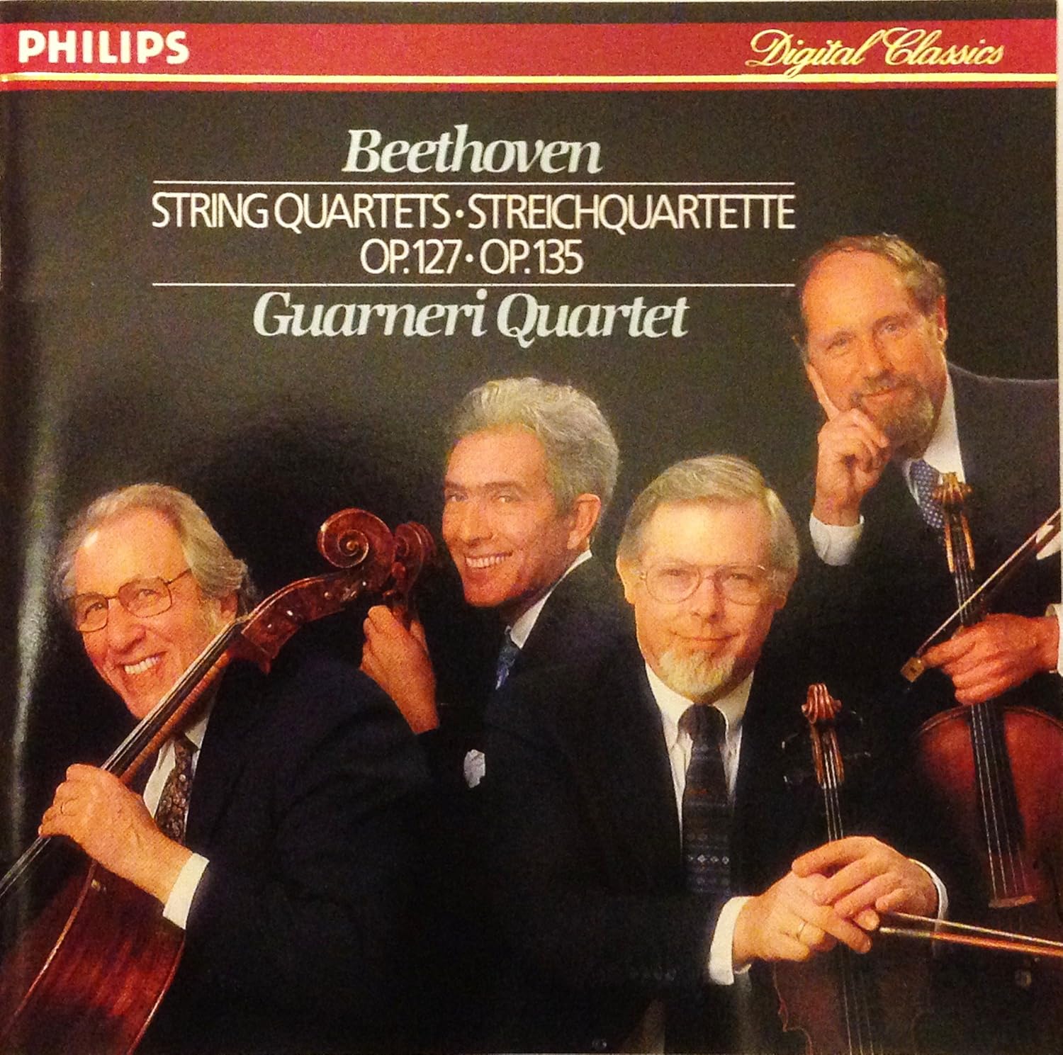 Ludwig van Beethoven, Guarneri Quartet, Arnold Steinhardt, John Dalley, Michael Tree, David ...