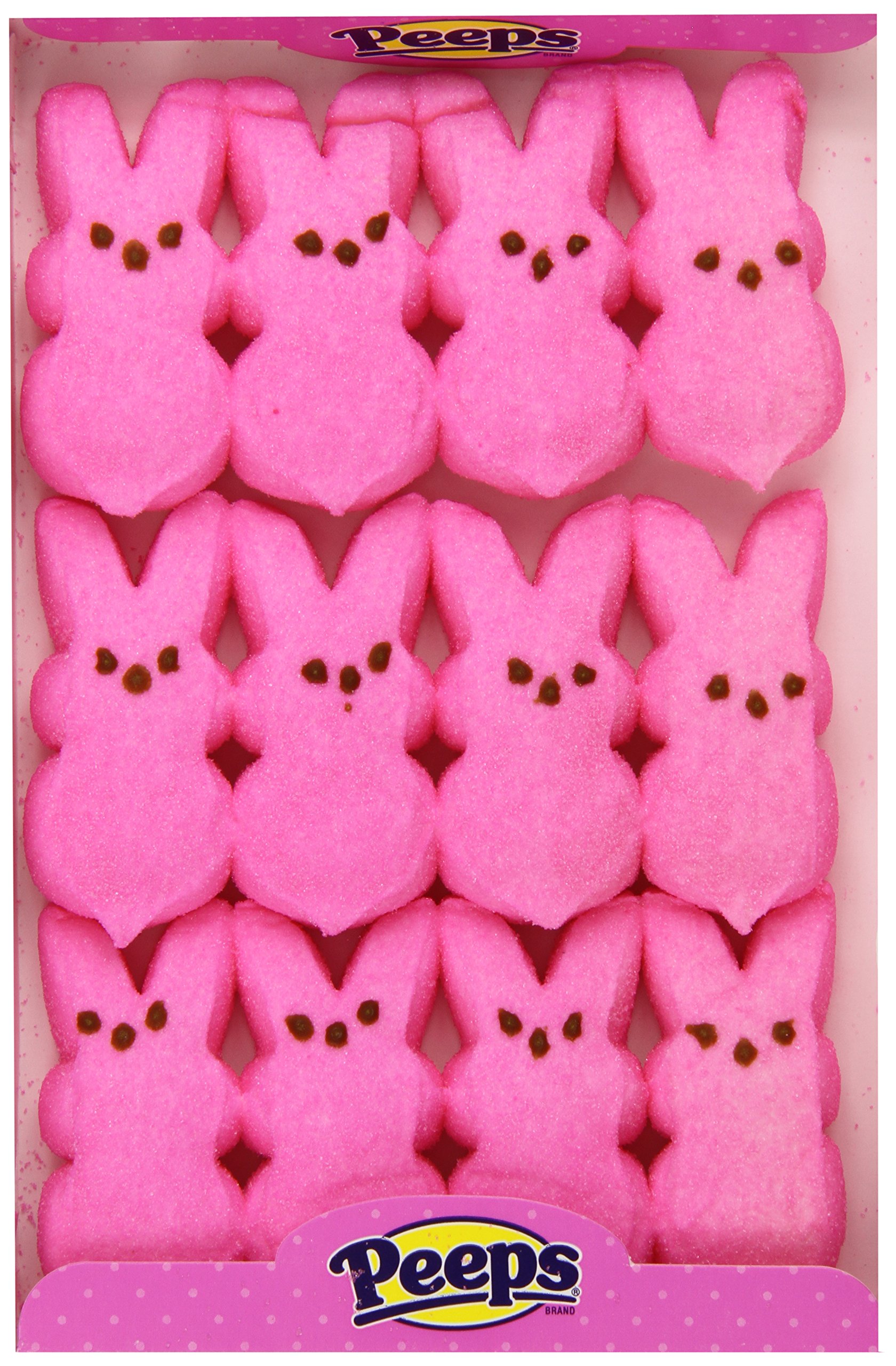 Amazon.com : Marshmallow Peeps Purple Easter Bunnies, 2 Packs : Grocery ...