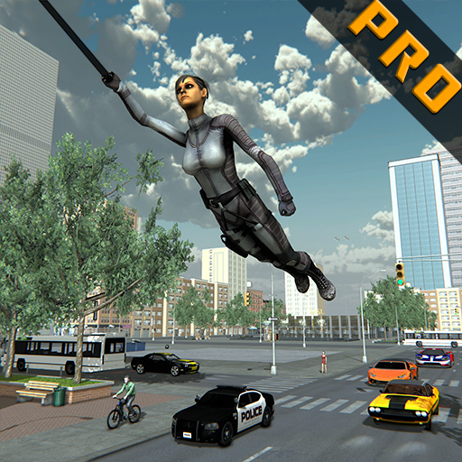Flying Girl Rope Hero Pro Spider Swing Game:Amazon.de:Appstore for Android