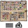 Amazon.com: 14er Tactical Patch Display Board | Patch Panel Board for Patches, Collection Patch ...