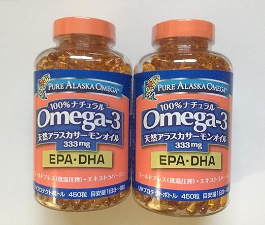 Amazon | オメガ3 アラスカサモンオイル 450粒（TRIDENT SALMON OMEGA3 450) 2個セット | トライデント ...