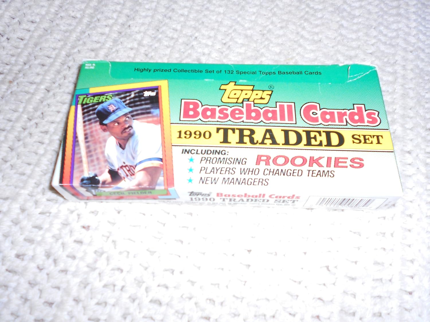 Amazon.com: 1990 Topps Baseball Traded Retail Factory Set: Toys & Games