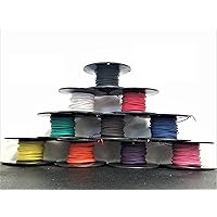 Amazon.com: Automotive Wire 14 AWG HIGH Temp GXL Stranded Wire 10 ...