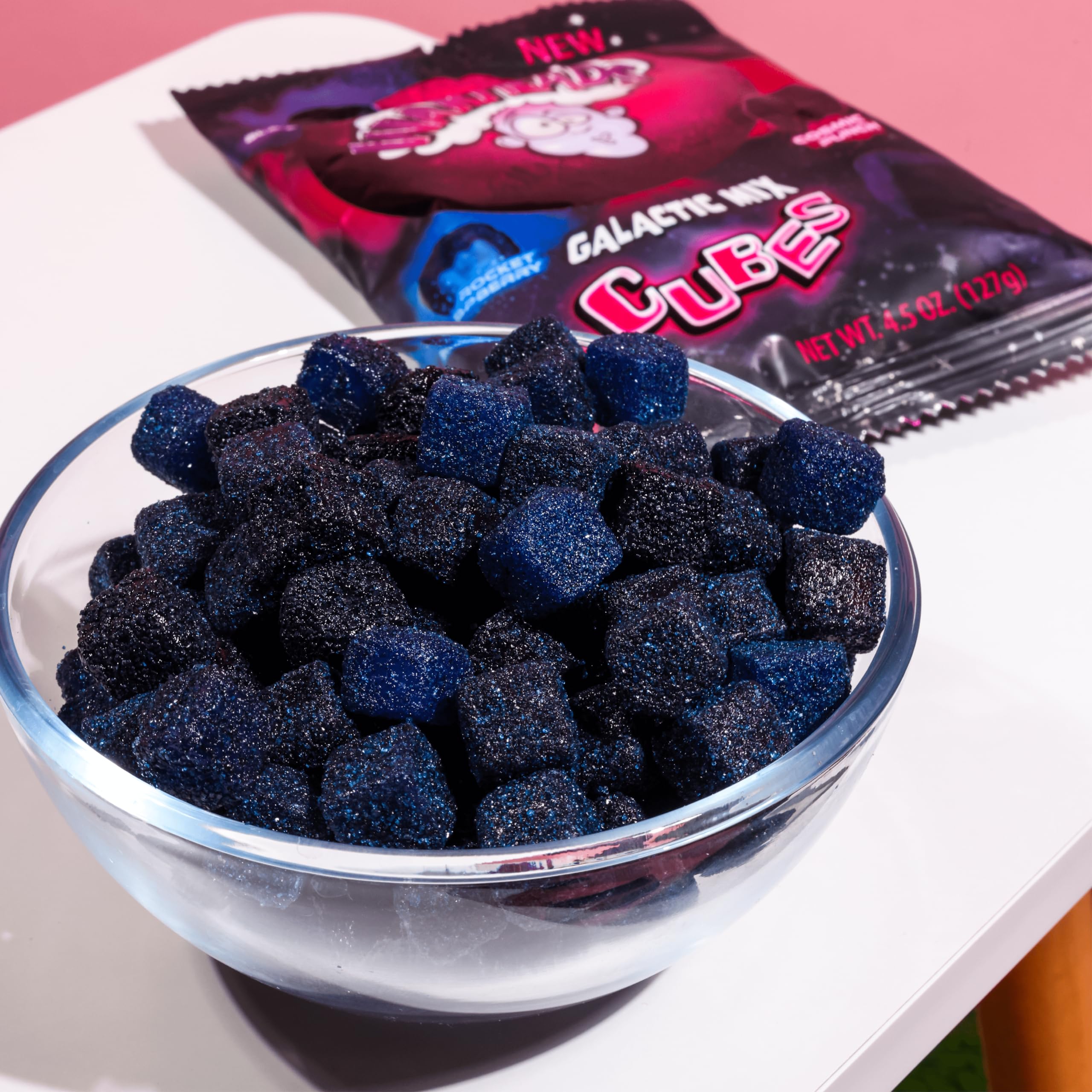 Mua Galactic Mix Cubes - Sour Sweet & Fruity Chewy Candy - Black Hole ...