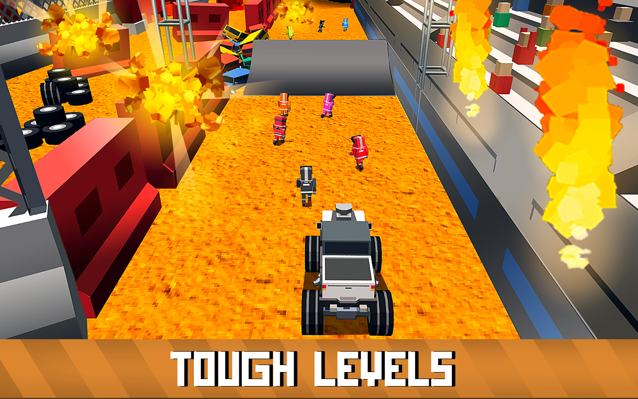 Blocky Monster Truck: Stunts Arena:Amazon.com:Appstore for Android