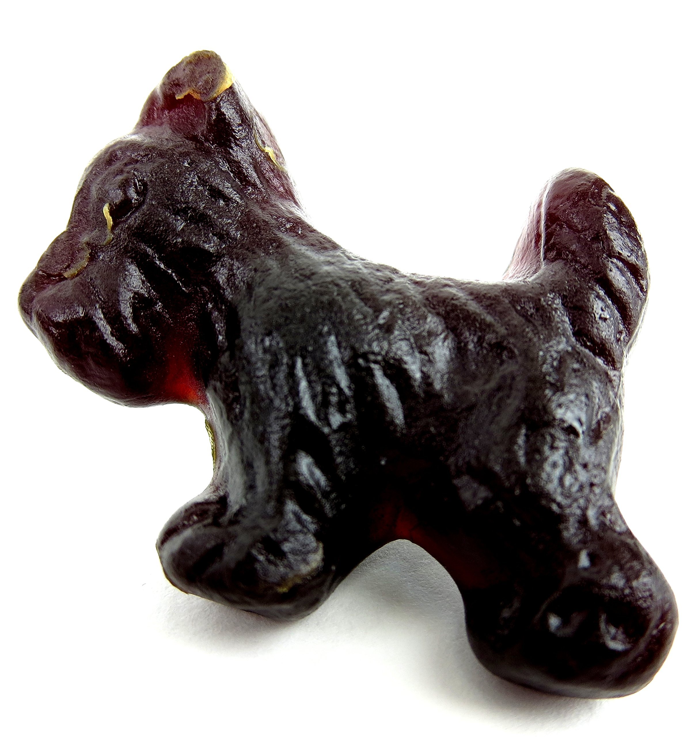 Cuckoo Luckoo Black Licorice Scottie Dogs, 24 oz Bag in a BlackTie Box ...
