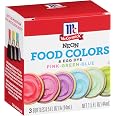 Amazon.com: McCormick Neon Assorted Food Colors & Egg Dye, 1.5 fl oz