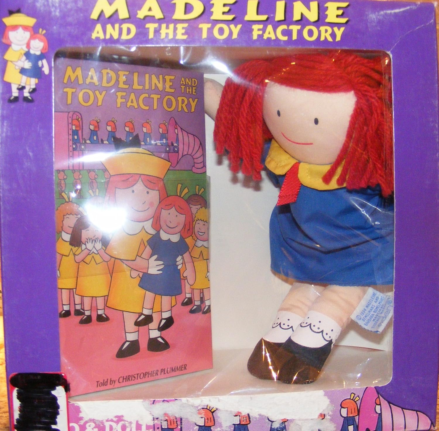 Amazon.com: Madeline & Toy Factory/With Toy [VHS]: Video & Doll: Movies ...