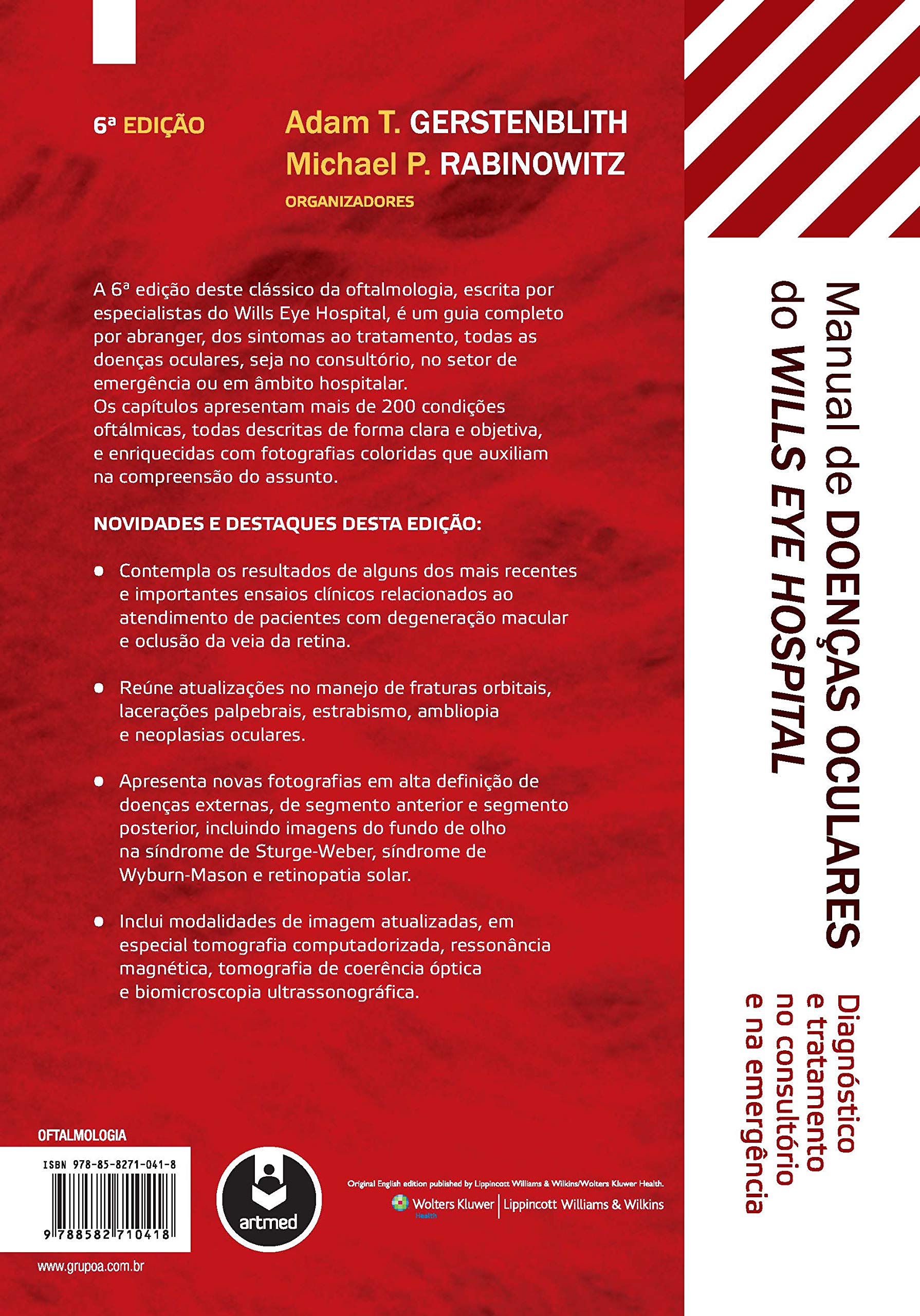 Mua Manual de Doenças Oculares do Wills Eye Hospital. Diagnóstico e ...