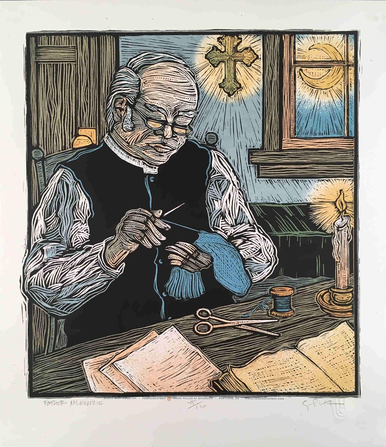 Father McKenzie Poster Eleanor Rigby Hamburg Beatles Museum Piece Gary ...