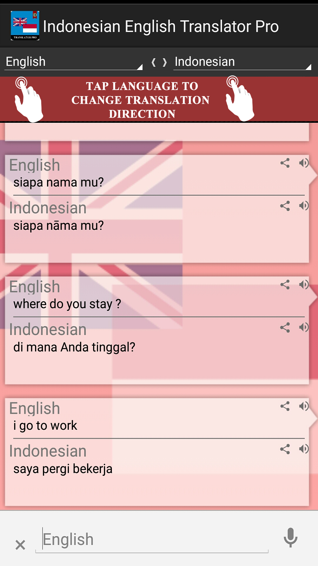 Amazon.com: Indonesian English Translator Pro : Apps & Games