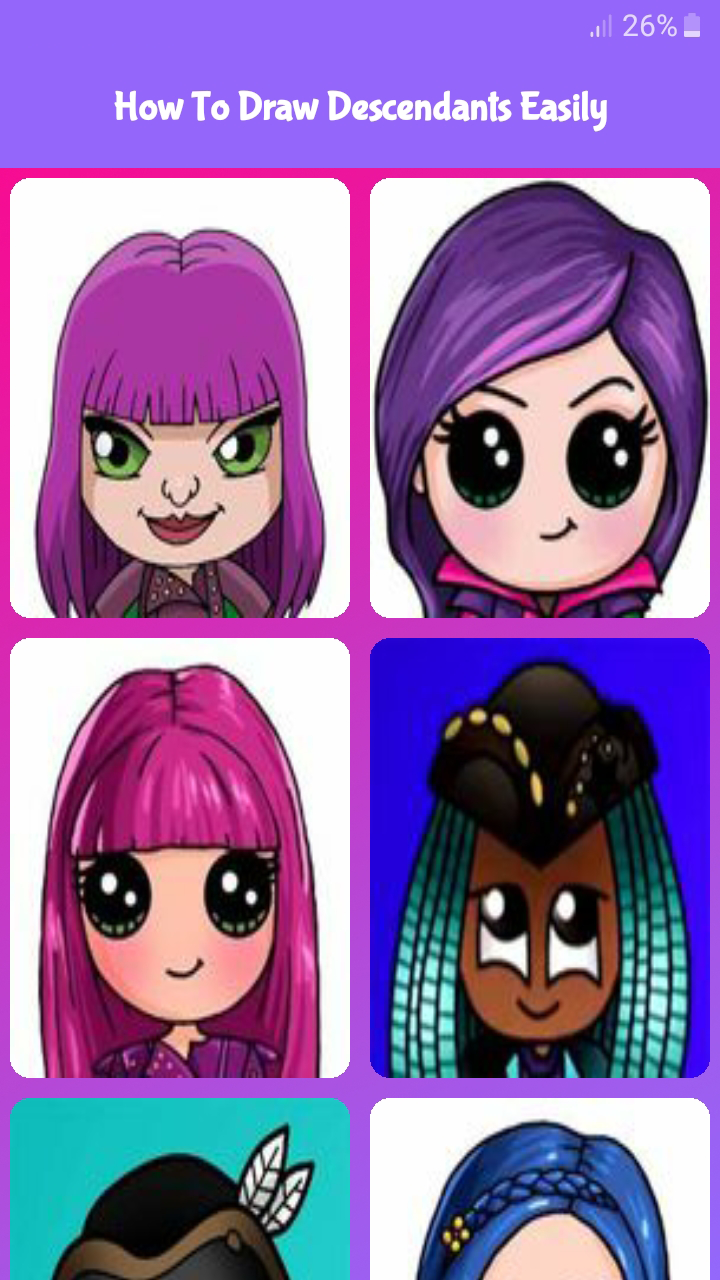 How To Draw Descendants Easily:Amazon.co.uk:Appstore for Android