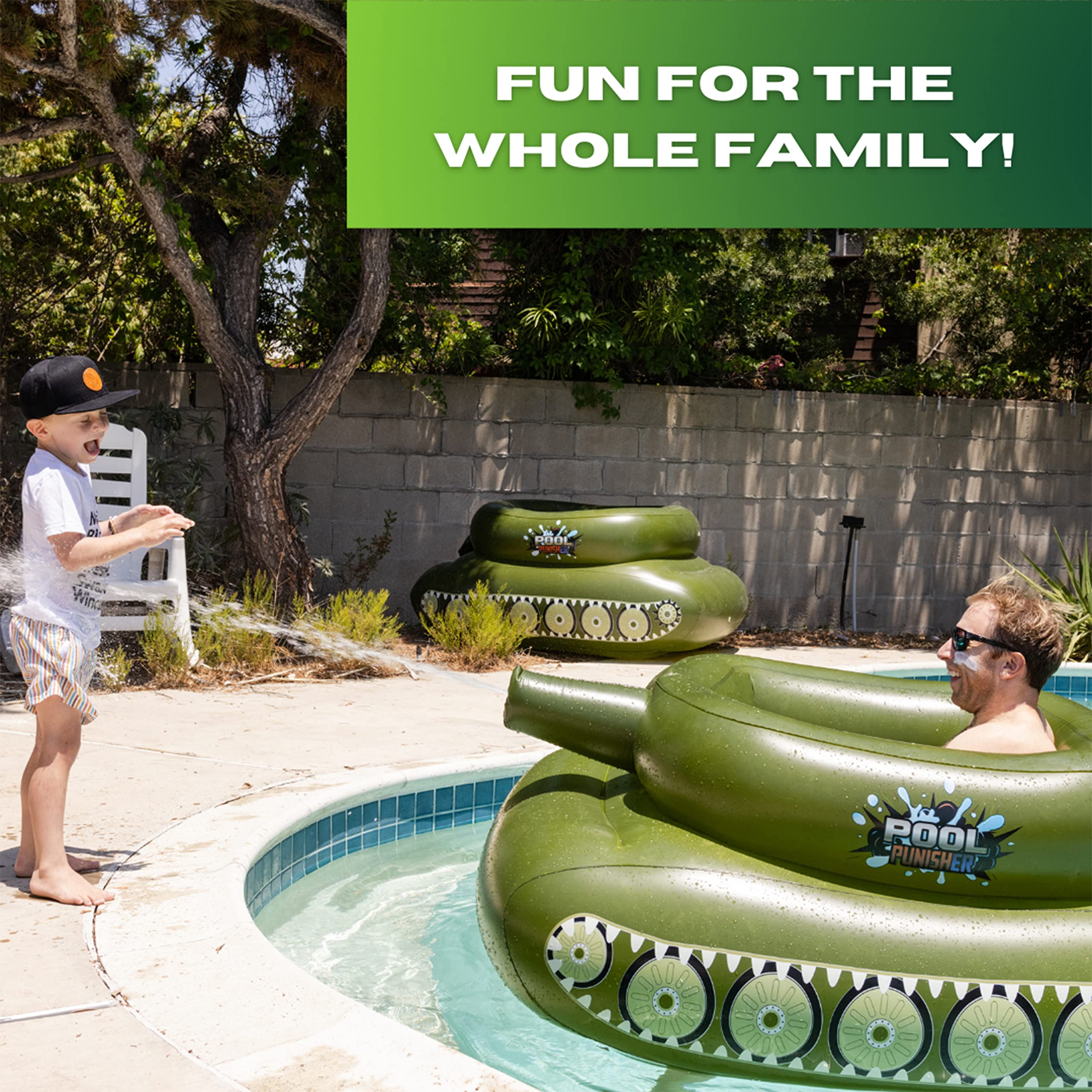 Mua The Original Pool Punisher Inflatable Pool Float - Tank Floatie w ...