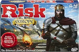 Amazon.com: Risk Europe Strategy Board Game by Hasbro - Perfect Game ...