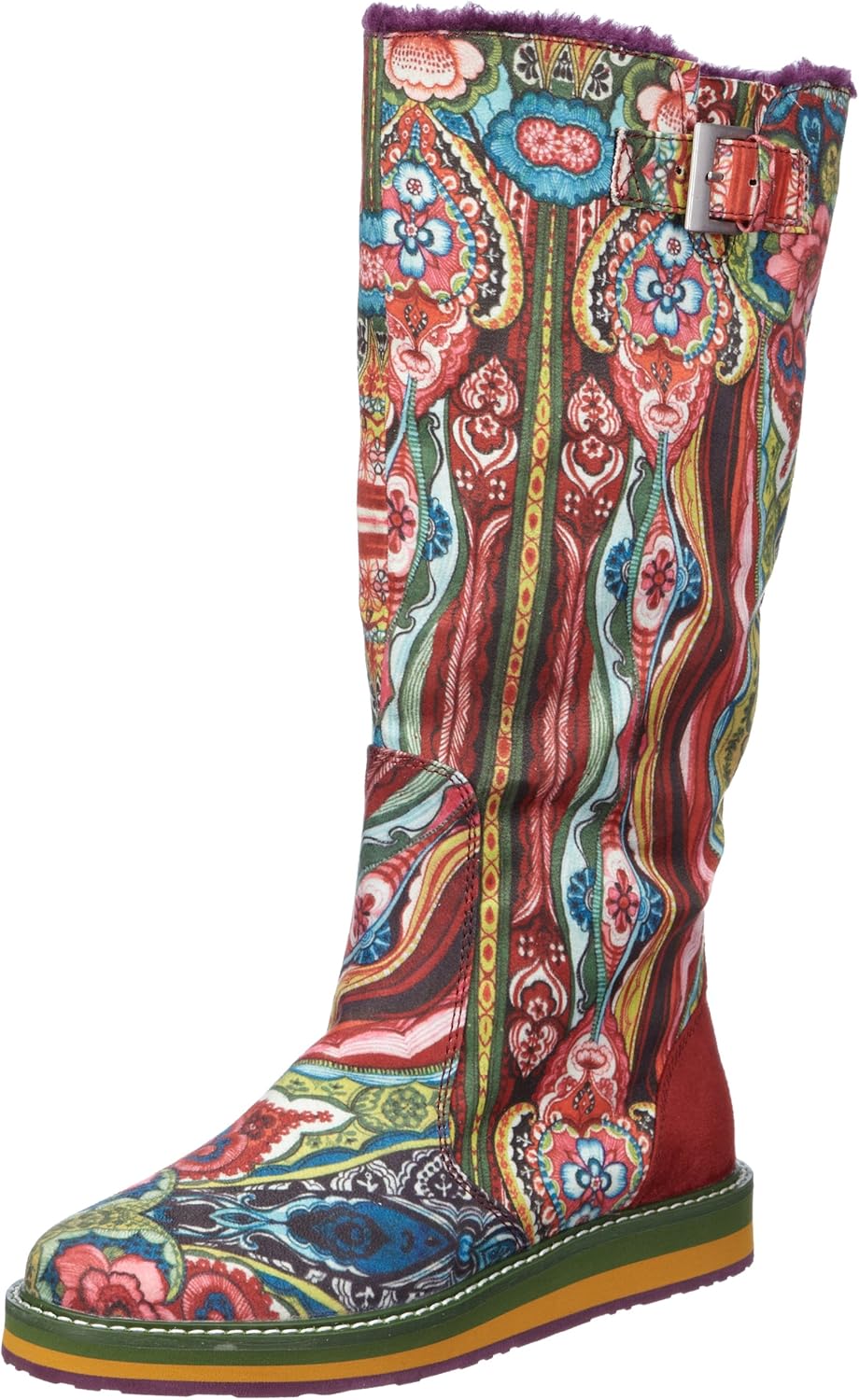 Desigual Shoe_Boots Alicante Boots Womens Green Grün (Willow Green 4079 ...