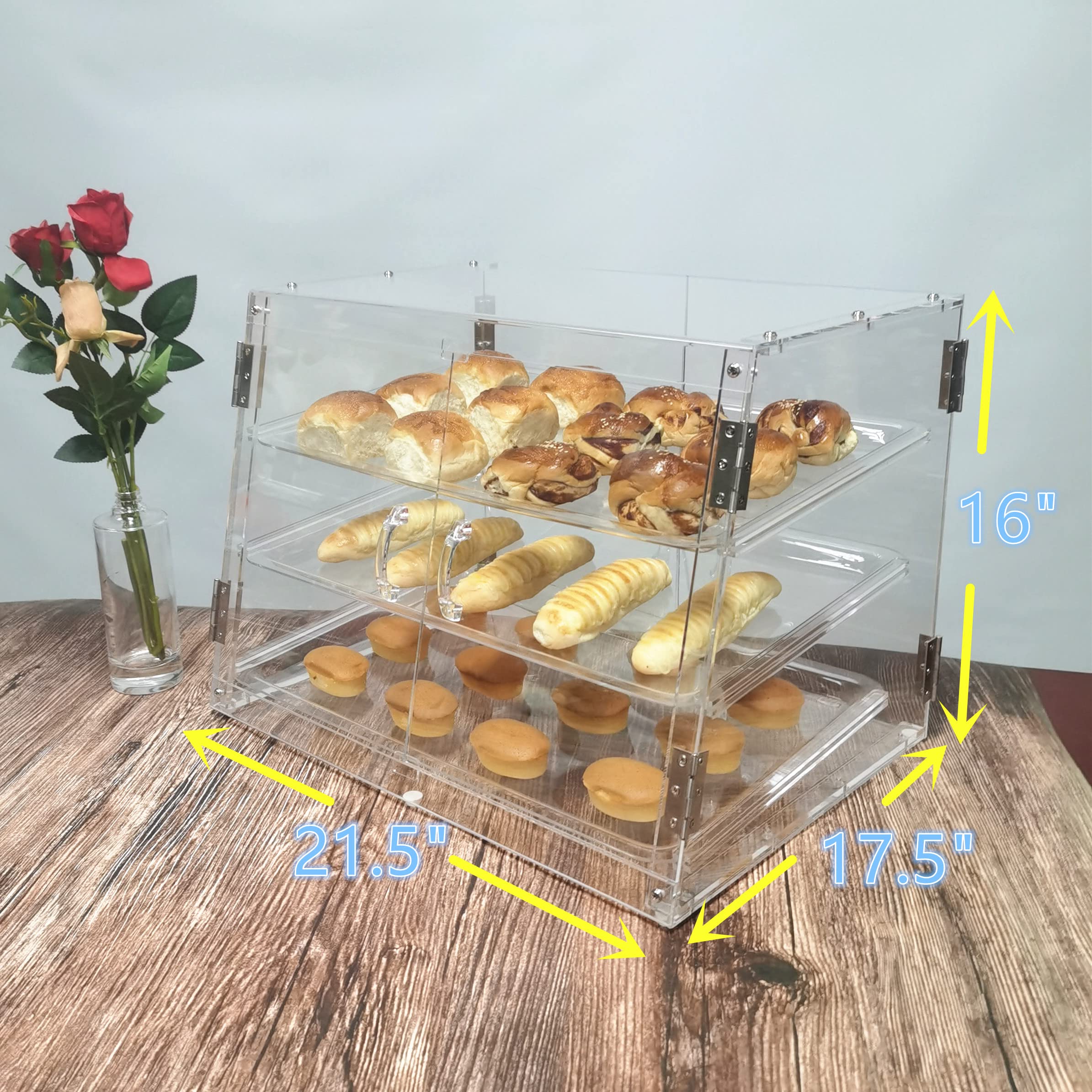 Mua Zinging life Pastry Display case countertop Bakery Bread Display ...