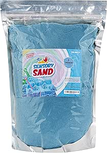 Amazon.com: Sensory Sand (Blue, 5 Pounds: Toys & Games