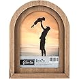 Amazon.com - Green Tree Gallery Natural Wood Arched Photo Frame, 5 x 7 Inches