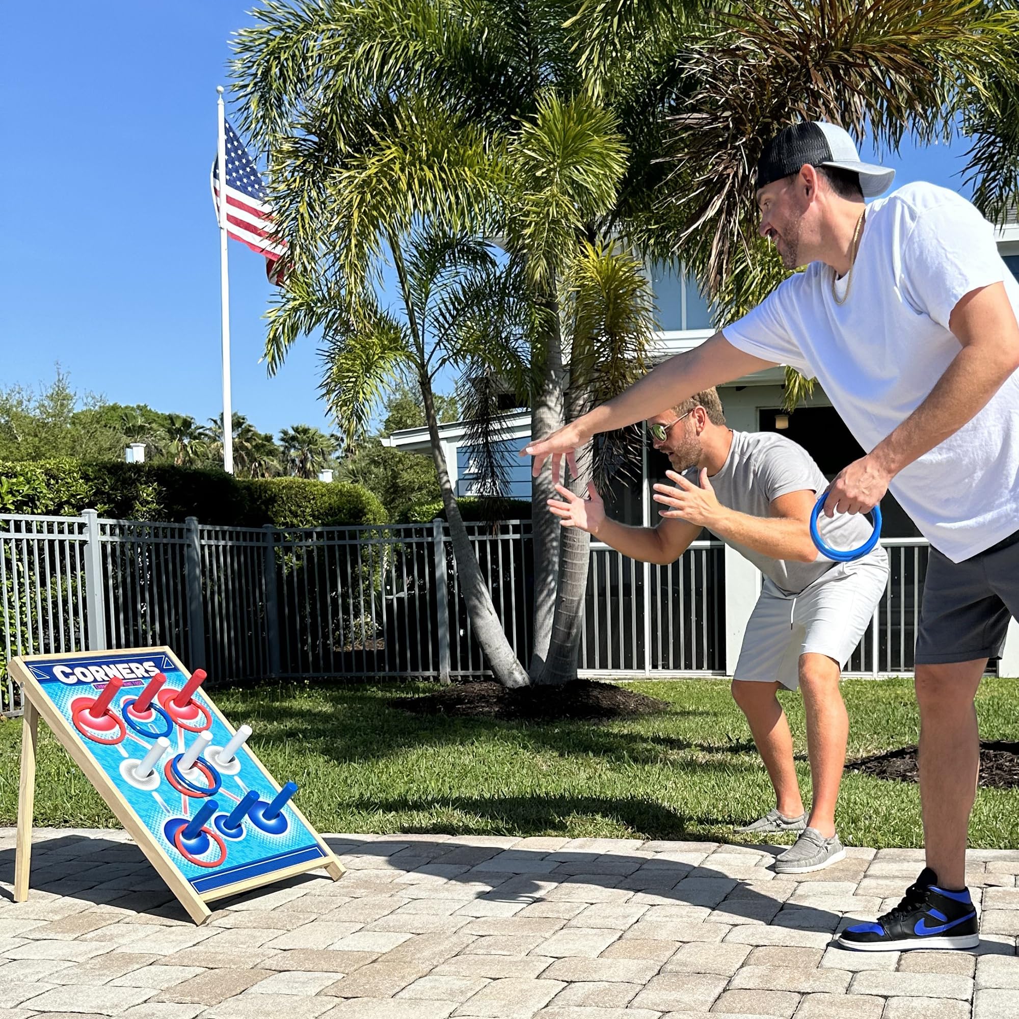 Mua Corners Championship: Ring Toss Reinvented - Yard & Party Game ...