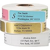 Amazon.com : 150 Personalized Return Address Labels Primitive Country Heart of Butterflies (BX ...