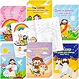 Amazon.com: ANGOLIO 24Pcs Christian Religious Coloring Books Bulk for ...
