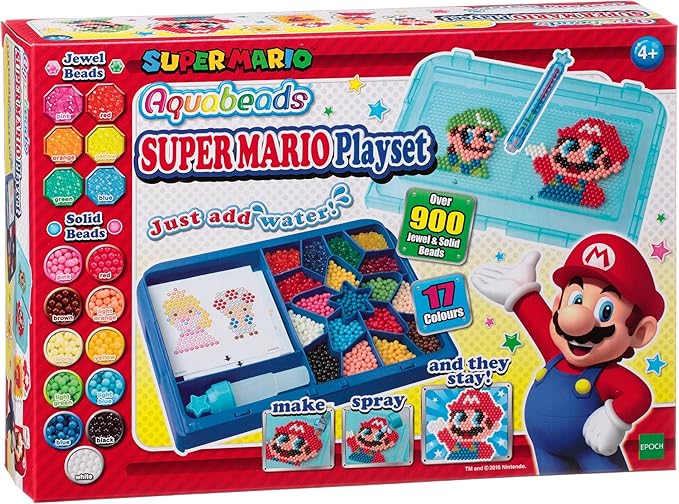 Aquabeads Super Mario Playset: Amazon.co.uk: Toys & Games