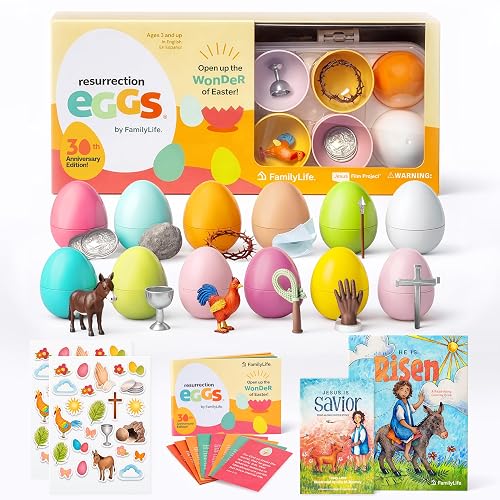 FAMILYLIFE Complete Resurrection Eggs Bundle – Interactive Easter Story ...