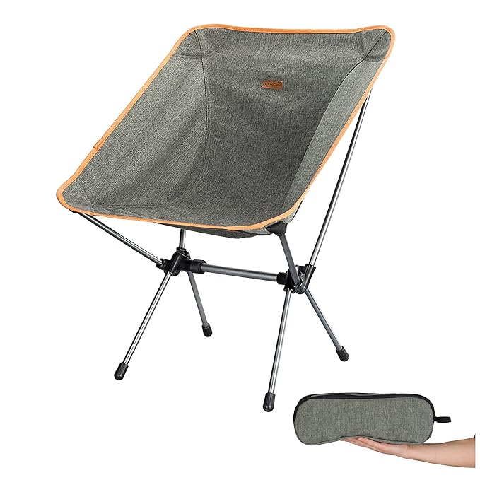 Amazon.com : KingCamp Ultralight Camping Folding Chair Protable ...