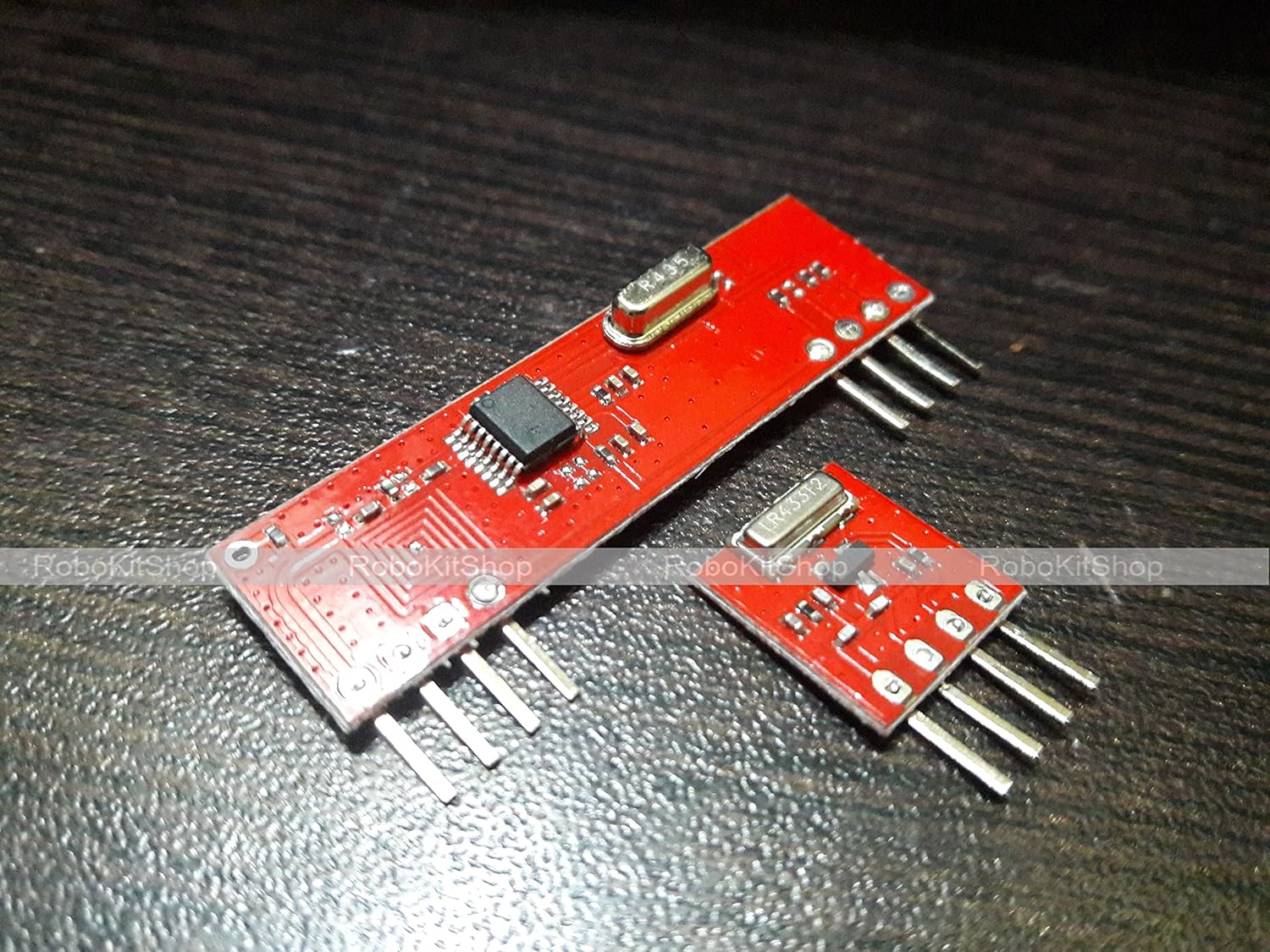 Robokitshop RF ASK MODULE Transmitter + Receiver 433/434 MHz For ...