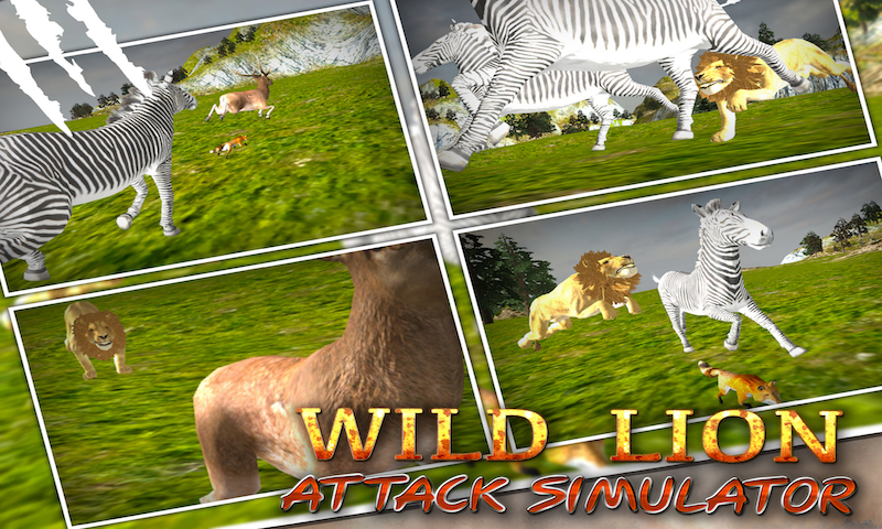 Wild Lion Attack Simulator 3D:Amazon.co.uk:Appstore for Android