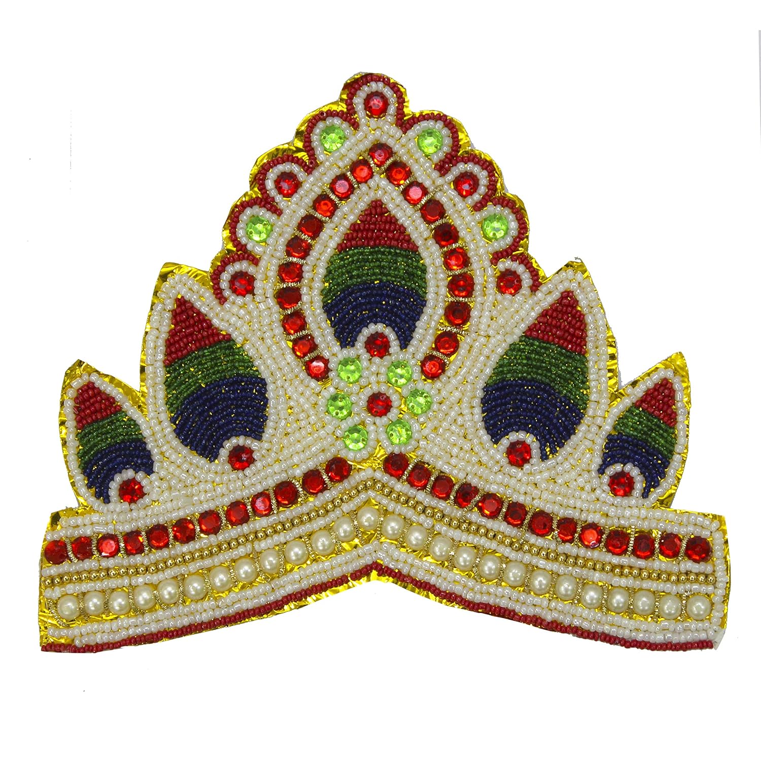 Buy The Holy Mart Mukut for God for Ram Darbar, Durga Devi, Radha ...