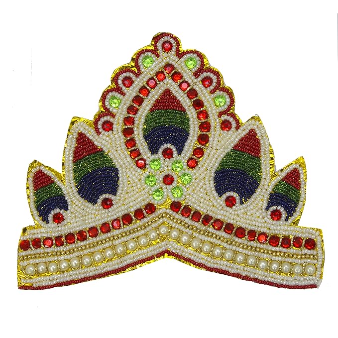 Buy The Holy Mart Mukut for God for Ram Darbar, Durga Devi, Radha ...