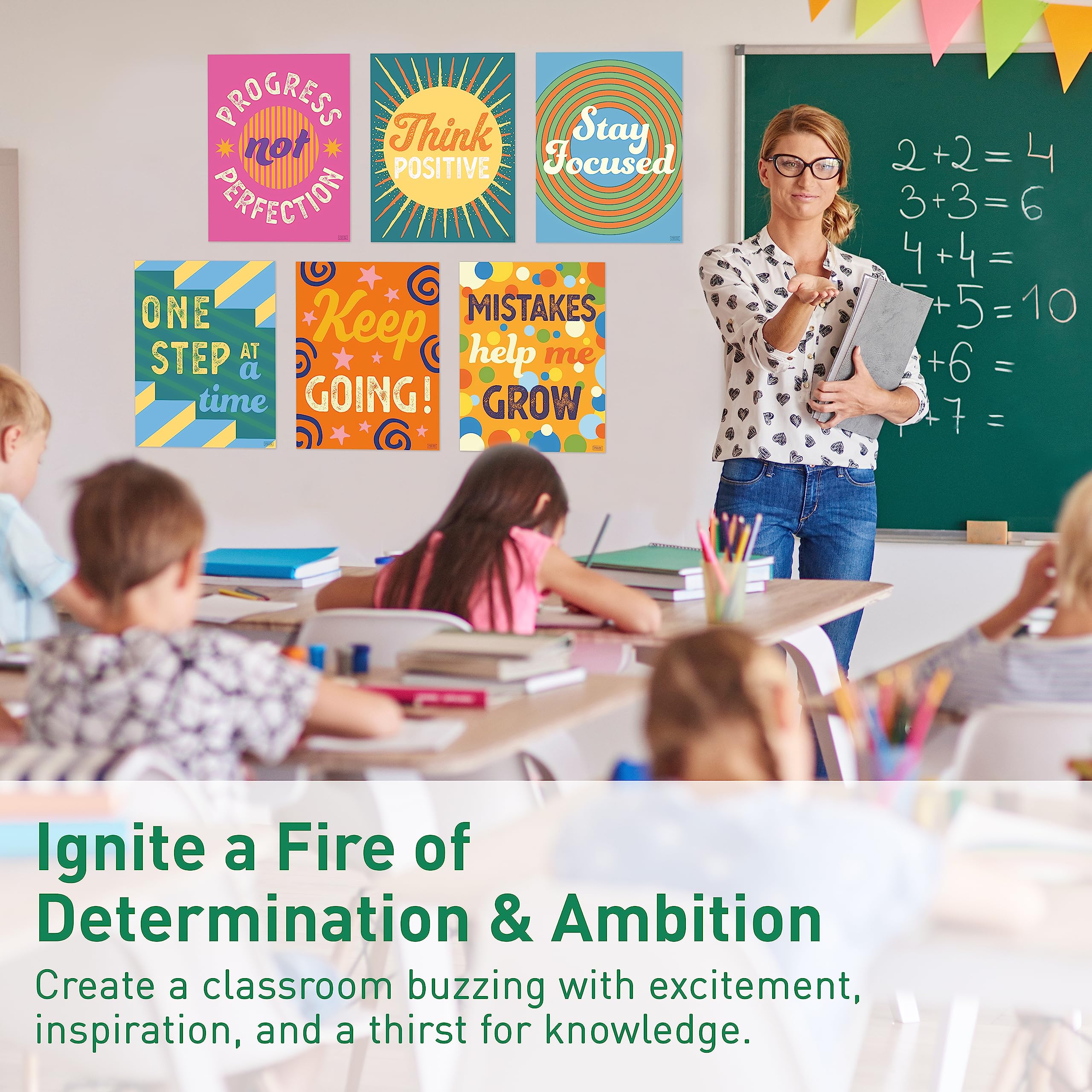 Mua S&O Set of 15 Motivational Posters for Classroom - Classroom ...