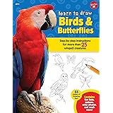 How to Draw Birds: The Step-by-Step Guide to Draw Peacock, Sparrow ...
