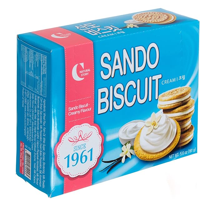 Biscuit Sando Cream Crown: Amazon.com: Grocery & Gourmet Food