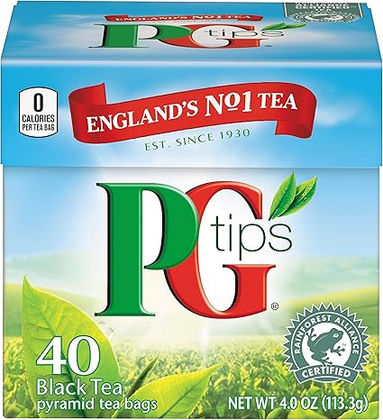 Pg Tips Tea,Bags, 40 BAG (Pack of 6): Amazon.ca: Grocery
